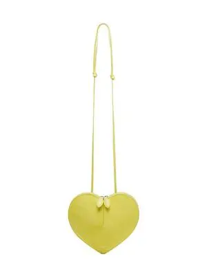 Alaïa Le Coeur Crossbody Bag - Yellow