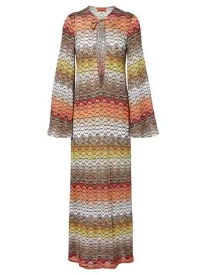 Missoni Wave Lamé Beach Dress - Multicoloured