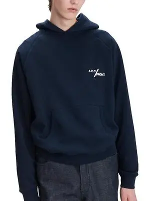 A.P.C. A.p.c. Cotton Logo Hoodie