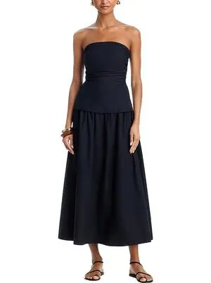 Xirena Ciara Cotton Dress - Black