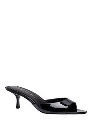 STUART WEITZMAN Stuart Weitzman Lexington 50 Mules Black