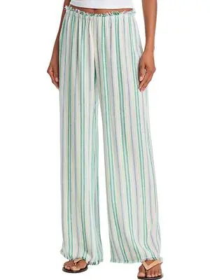 XIRENA Xirena Joseph Striped Linen-Blend Pants