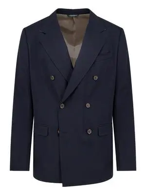 Dolce & Gabbana Stretch Virgin Wool Blazer - Multicolor