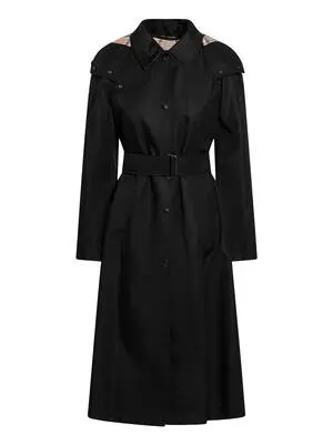Burberry Long Nylon Car Coat - Black