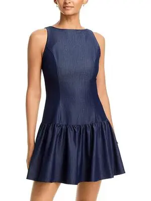 AREA STARS Bina Mini Dress - Blue