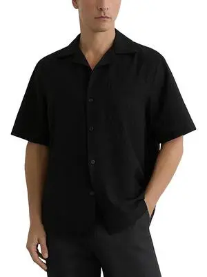 REISS Eclipse Shirt - Black