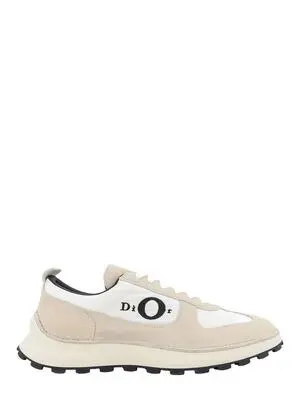 Dior DIOR Squash Technical Fabric And Suede Sneakers Multicolor