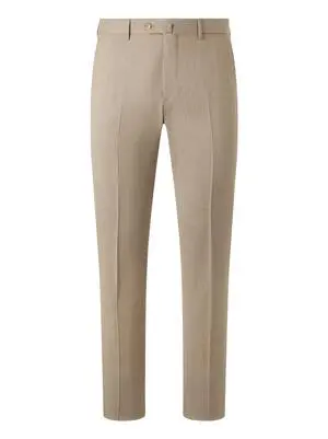 Caruso Wool Suit Trousers - Neutrals