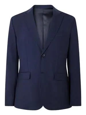 Rag & Bone Skeleton Wool Blazer - Blue