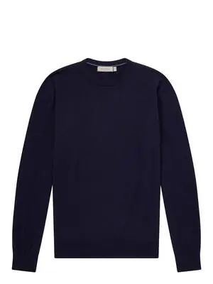 Canali Cashmere Crew Neck Sweater - Blue