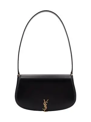 Saint Laurent Voltaire Mini Leather Shoulder Bag - Black