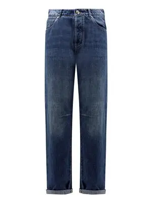 BRUNELLO CUCINELLI BRUNELLO CUCINELLI Leisure Fit Cotton Jeans