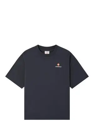 Casablanca Navy Sport Type Oversized Short Sleeve T-shirt - Multicolor