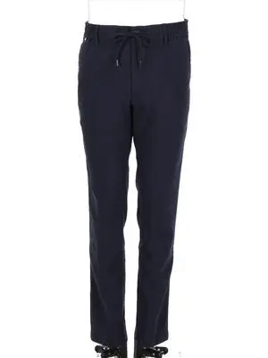 BOSS BOSS H-Kane1 Slim Fit Linen Blend Trousers
