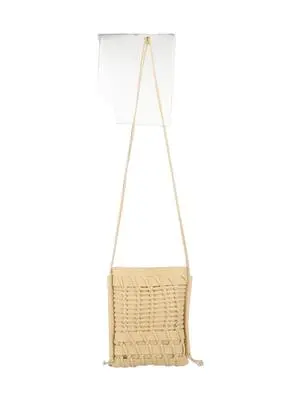 Hereu Woven Leather Crossbody Bag - Multicolor