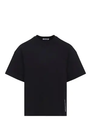 JIL SANDER Jil Sander Oversized Logo T-Shirt Men Black