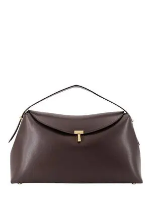 TOTEME T-lock Leather Shoulder Bag - Multicolor
