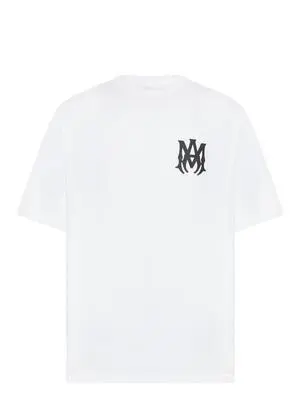 Amiri T-shirt Logo Ma Core - White