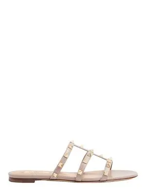 Valentino Garavani Rockstud Slide Sandals - Multicolor
