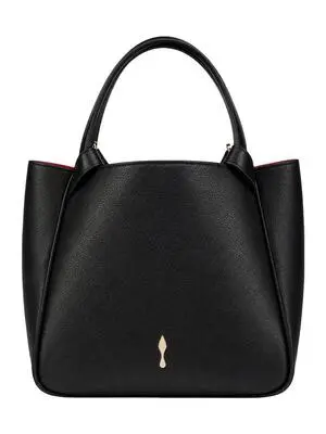 CHRISTIAN LOUBOUTIN Bettina Mini Calfskin Tote Bag - Black