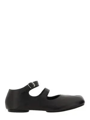 MAISON MARGIELA Tabi Mary Jane Flats - Black