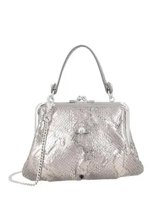 VIVIENNE WESTWOOD Granny Frame Bag - Silver