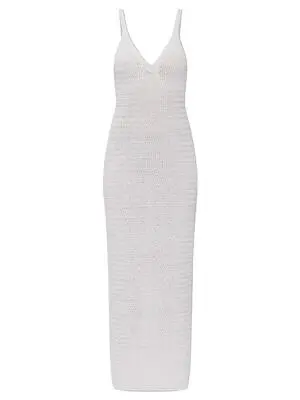 BALMAIN Balmain Crochet Maxi Dress