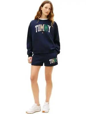 Tommy Hilfiger Tommy Hilfiger Varsity Logo Sweatshorts Navy