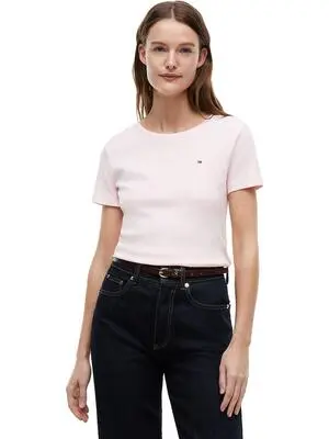 Tommy Hilfiger Crewneck T-shirt - Icy Pink