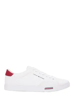 Tommy Hilfiger Vulcanized Canvas Sneakers - White