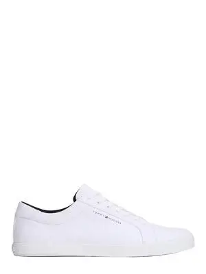Tommy Hilfiger Vulcanized Canvas Sneakers - White