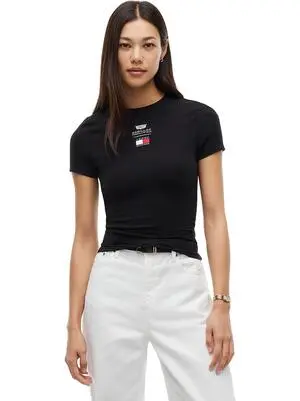 Tommy Hilfiger Cadillac F1 Team Slim T-shirt - Black