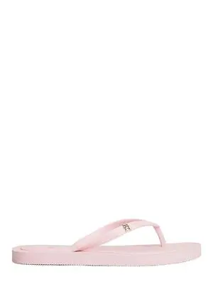 Tommy Hilfiger Monogram Hardware Flip Flops - Light/pastel Pink
