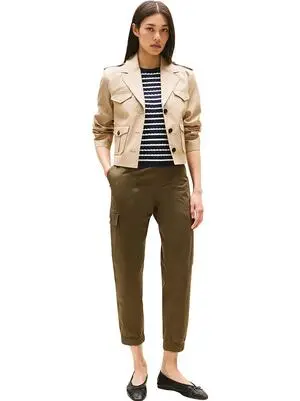 Tommy Hilfiger Belted Cargo Joggers - Army Green