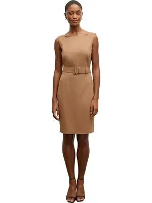M.M.LAFLEUR The Cynthia Dress In Washable Wool Twill By M.M.LaFleur
