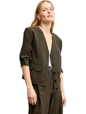 M.M.LAFLEUR The Ayla Travel Jacket - Olive