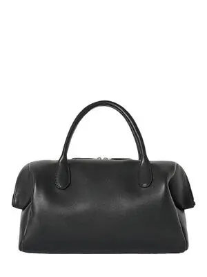 THE ROW The Row Faye Bowling Bag Black
