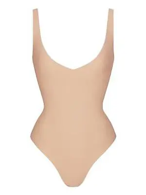 SKIMS Plunge Bodysuit - Clay