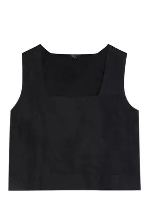 Rails Square Neck Sleeveless Top - Black