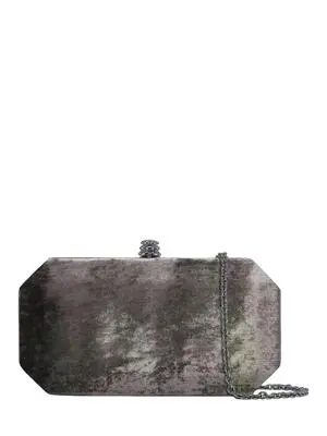 Tyler Ellis Small Perry Clutch Bag - Grey