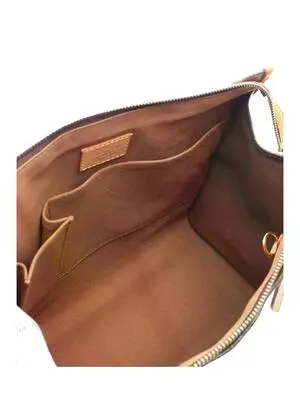 LOUIS VUITTON Popincourt Monogram Tote Bag - Brown
