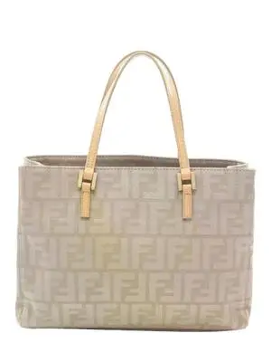 Fendi Zucca Tote Bag - Neutrals