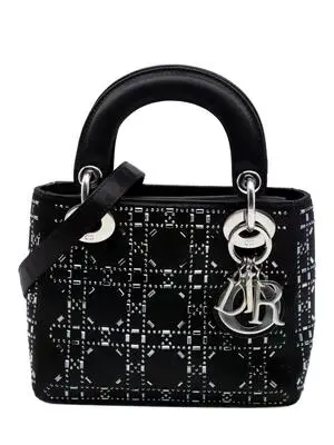 Dior Mini Lady Satchel - Black