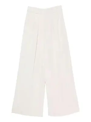 Marc O'polo Pleated Wide-leg Trousers - Neutrals
