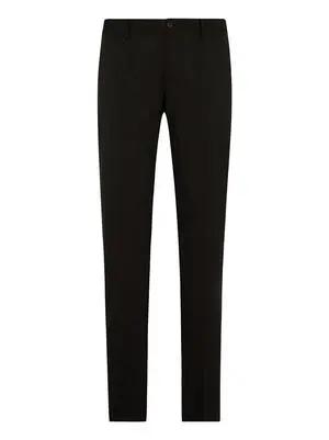 Dolce & Gabbana Wool Blend Trousers - Multicolor