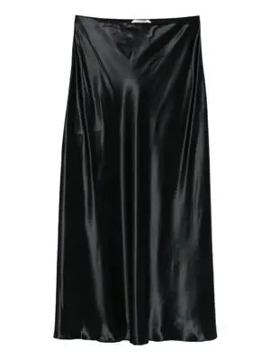Alberta Ferretti Flowing Skirt - Black