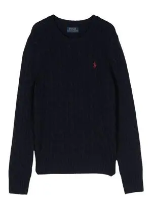 Ralph Lauren Polo Cable-knit Jumper - Black