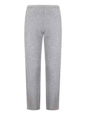 Extreme Cashmere Wander Elastic Waistband Knit Casual Pants - Gray