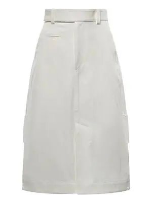 BOTTEGA VENETA Bottega Veneta Belted A-Line Midi Skirt