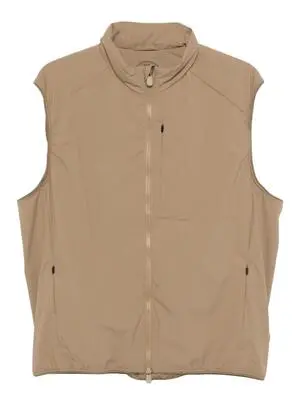 SAVE THE DUCK High-necked Sleeveless Vest - Nude
